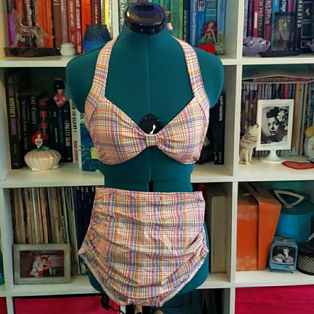 Retro Picnic Swimsuit Bikini - Gem